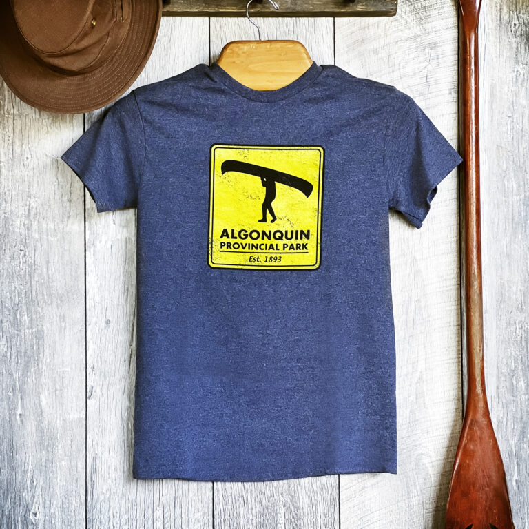 ADULT: Portage Sign - Heather Blue - The Portage Outpost