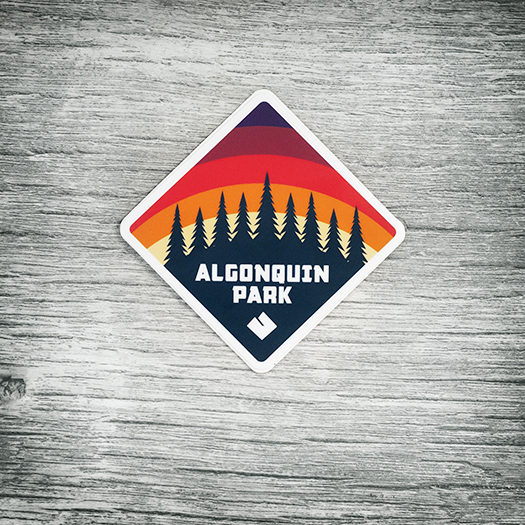 STICKER: Diamond Sunset "Algonquin Park" - The Portage Outpost